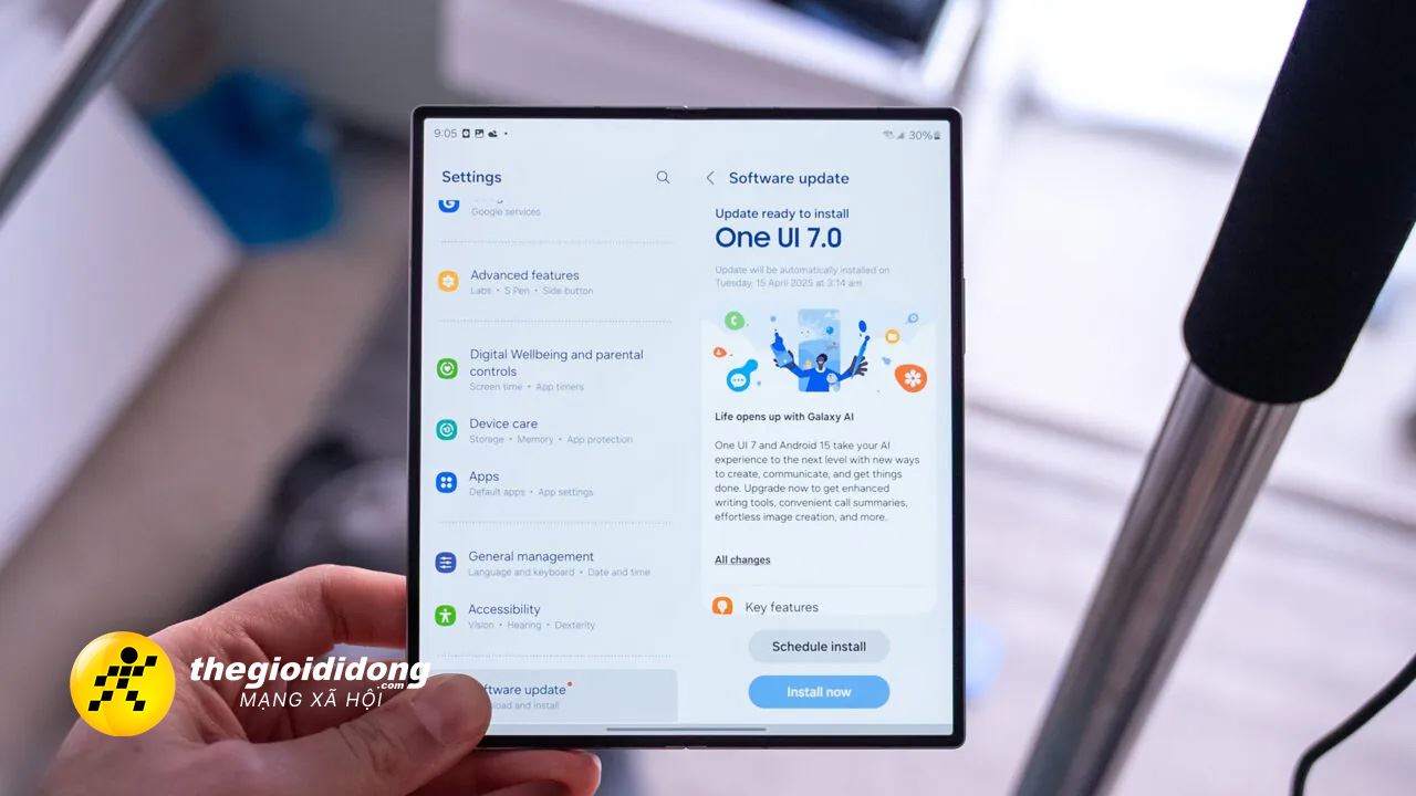 Samsung thu hồi bản cập nhật One UI 7 trên toàn cầu vì lỗi quan trọng